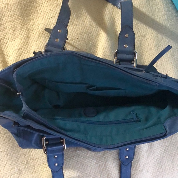 a.n.a | Bags | Leather Tote By Ana | Poshmark